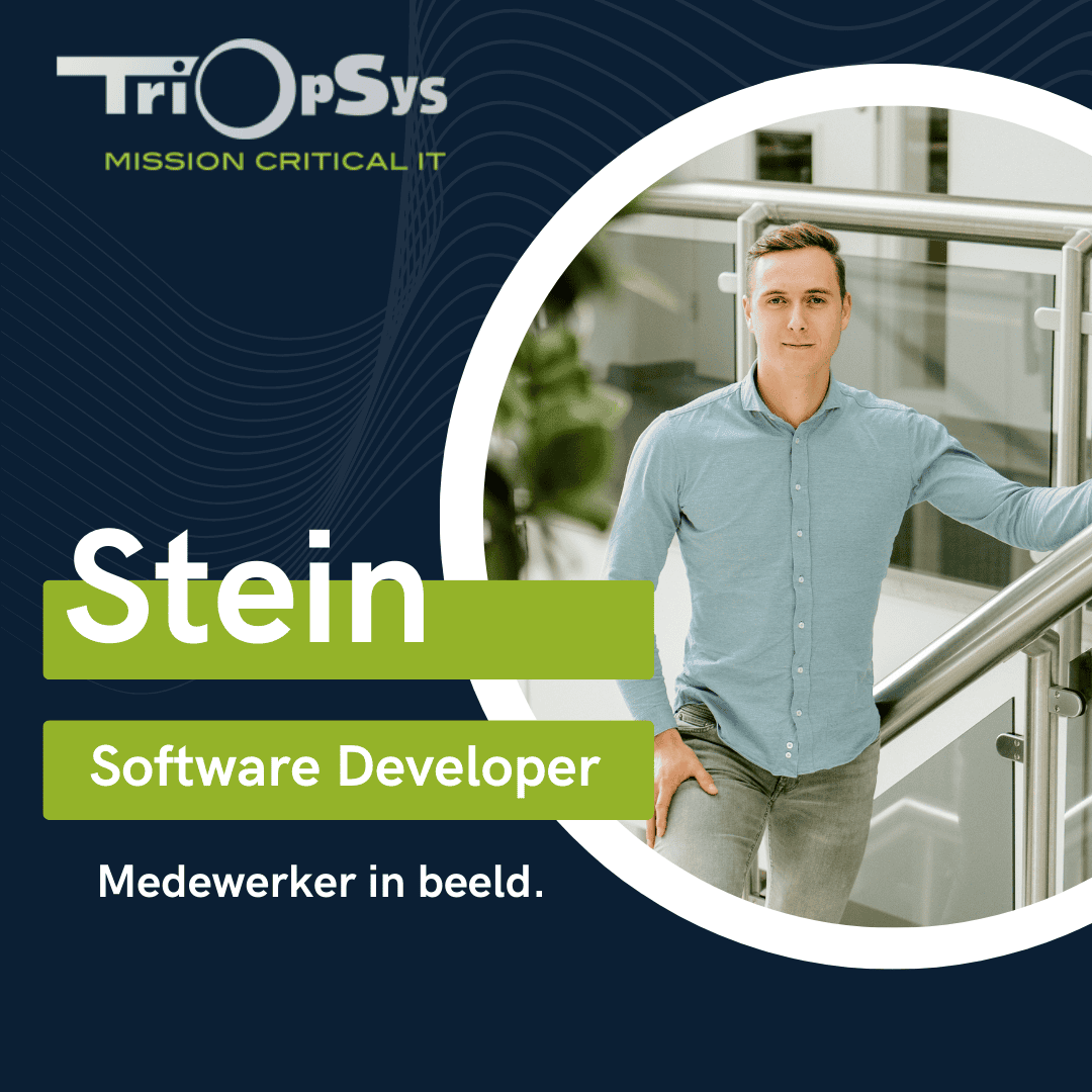 Maak kennis met Stein, Software Developer - TriOpSys